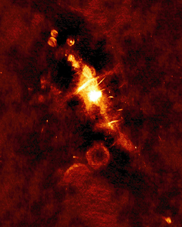 How Sagittarius A was found lurking in the center of the Milky Way