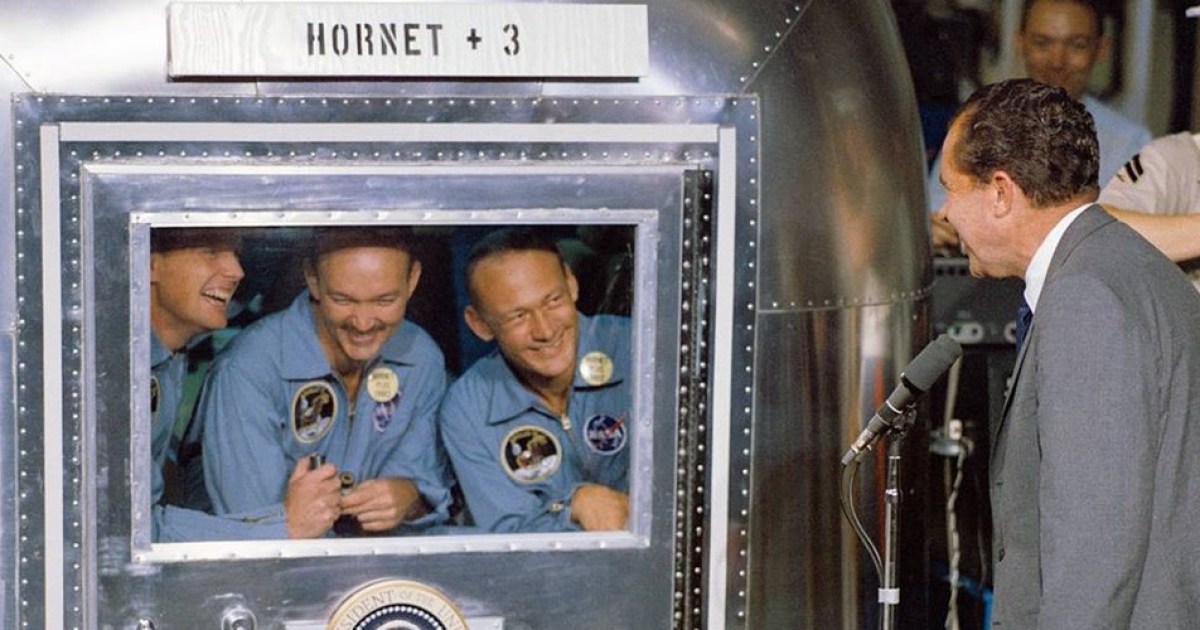 July 24, 1969: Apollo 11 returns home