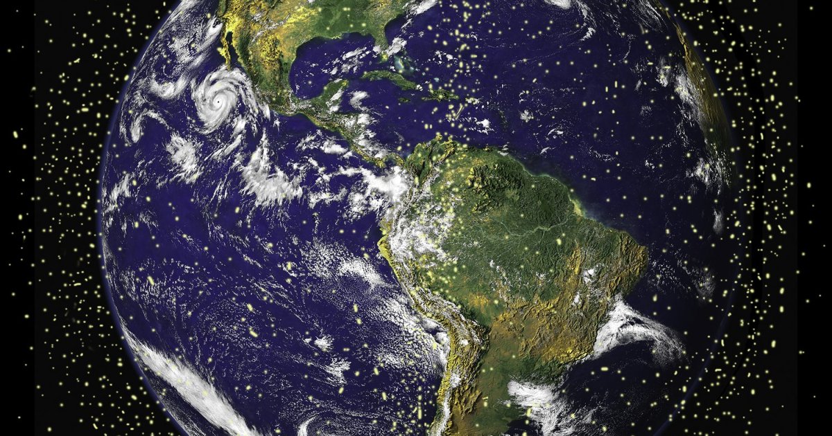 Small, untrackable pieces of space junk are cluttering low Earth orbit
