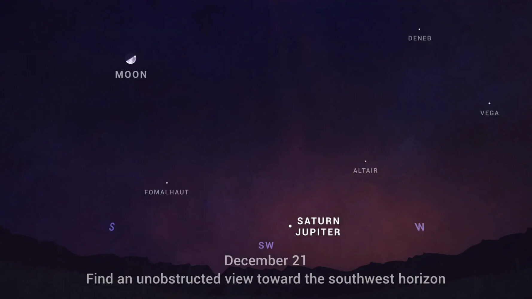 June 17, 2 BCE: A conjunction between Venus and Jupiter