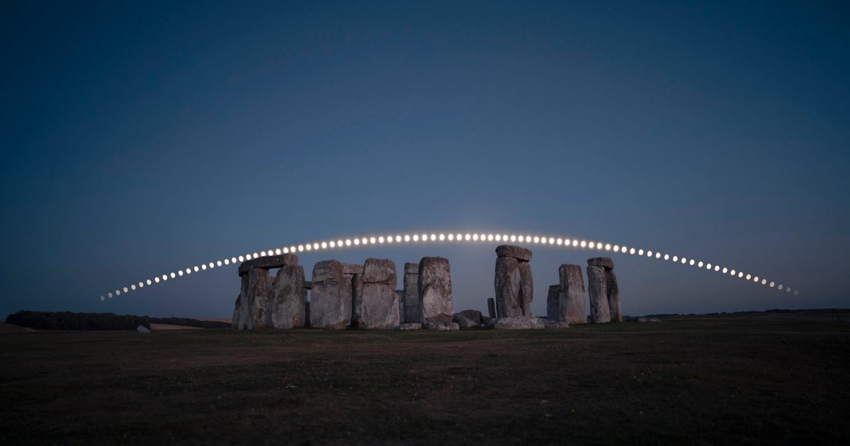 The dance of the Moon