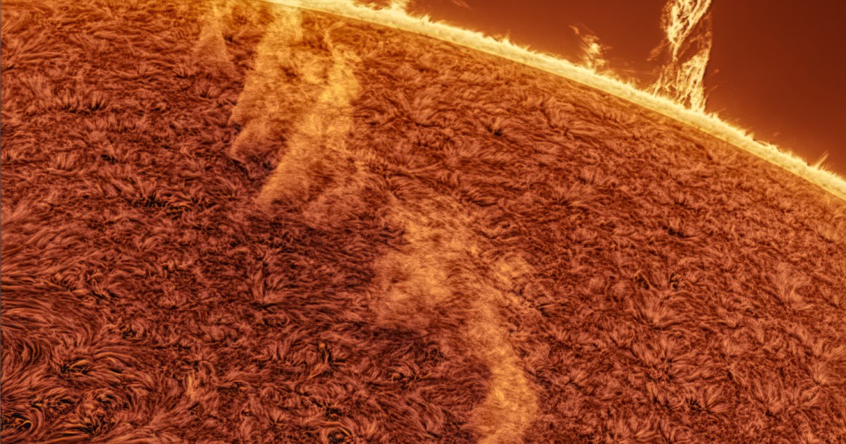 Prominent filaments | Astronomy Magazine