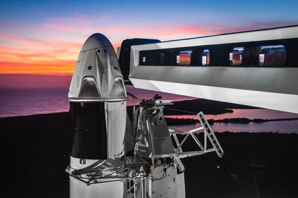 Spacex Ready To Launch First Dragon Crew Capsule Early Tomorrow